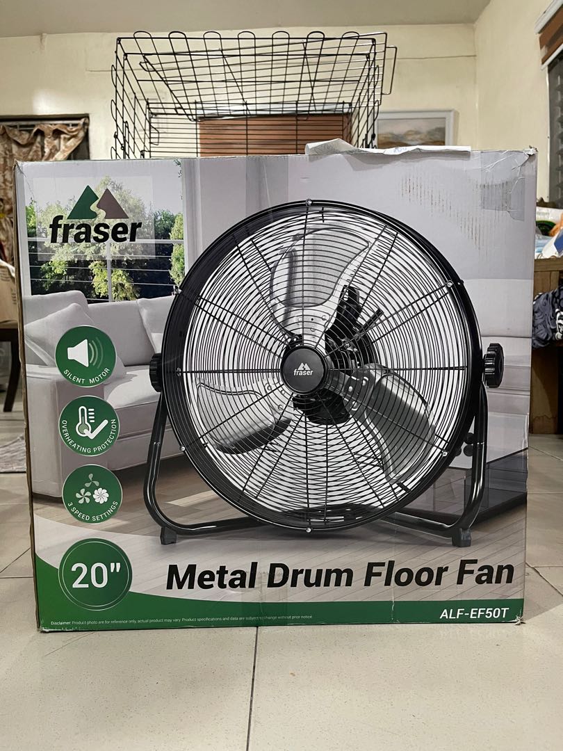 FRASER industrial fan, Furniture & Home Living, Lighting & Fans, Fans ...