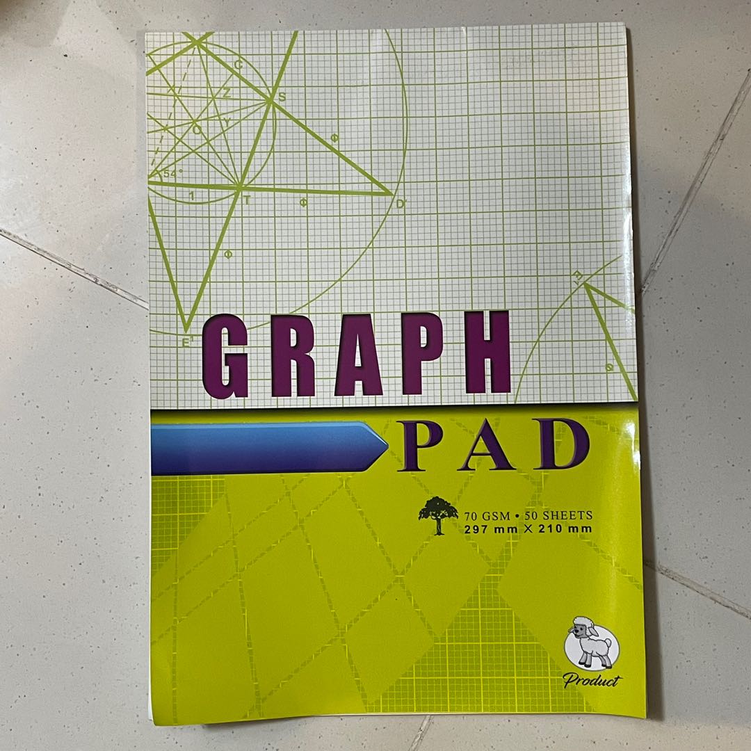 Graph paper, Hobbies & Toys, Stationery & Craft, Other Stationery ...