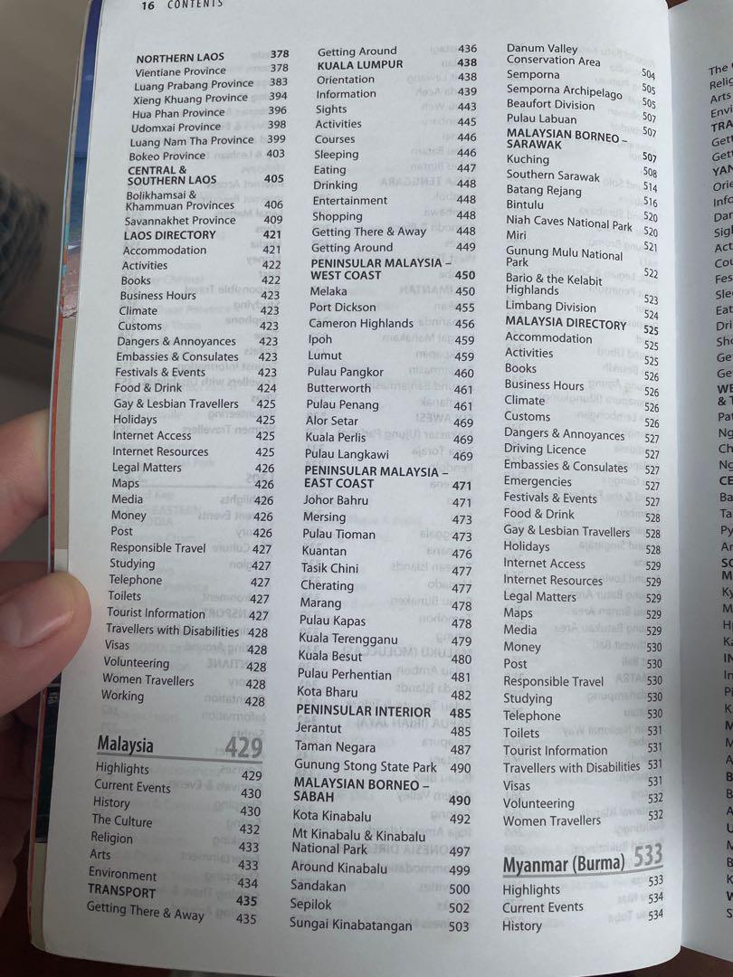 Guide to South East Asia Lonely Planet, Hobbies & Toys, Books ...