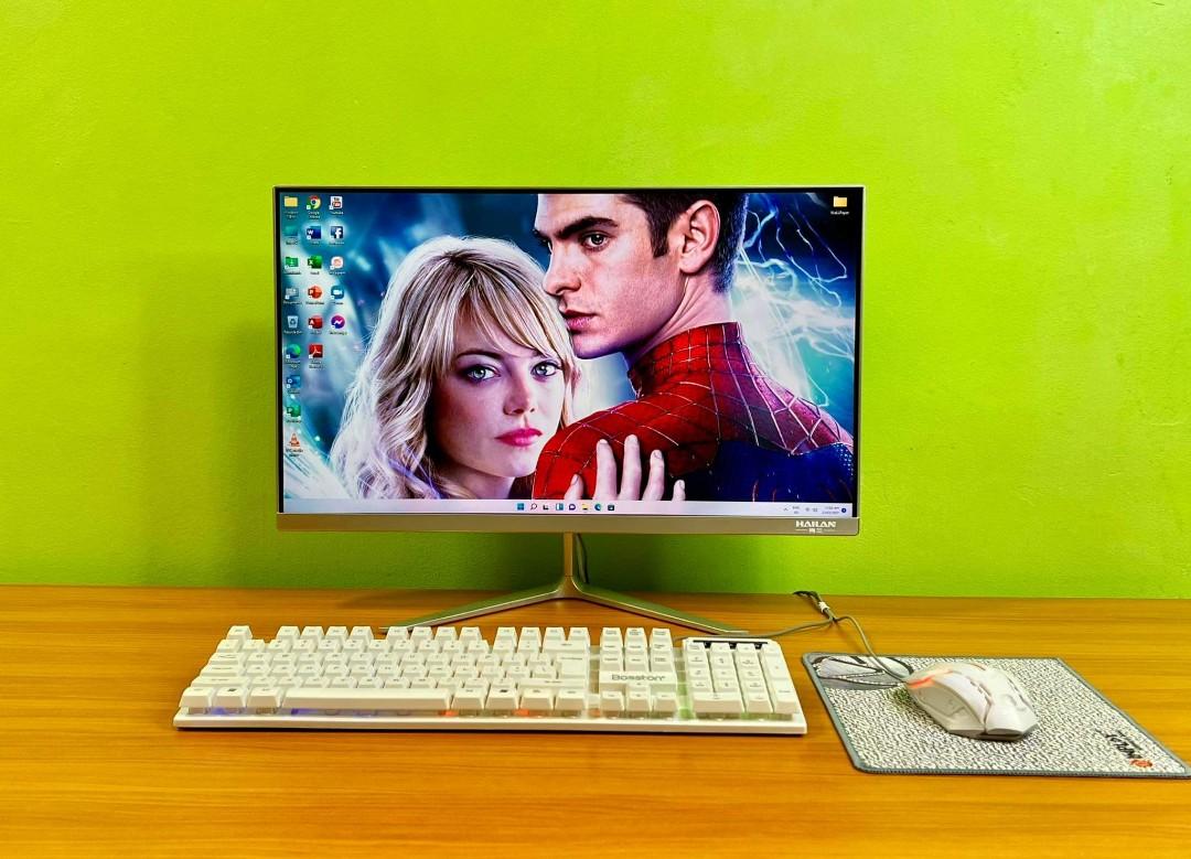 Hailan X6 i5 7th Gen 16Gb Ram 120Gb SSD All in One Pc Desktop Computer ...