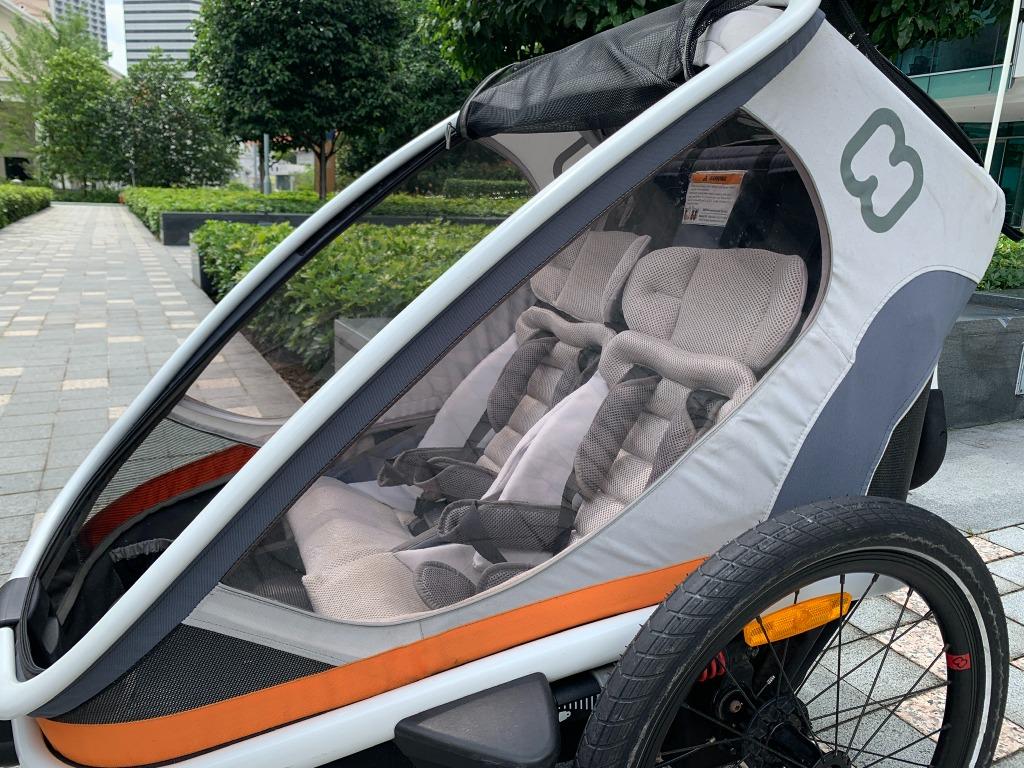 Hamax Outback Double Bicycle Trailer, Sports Equipment, Bicycles ...
