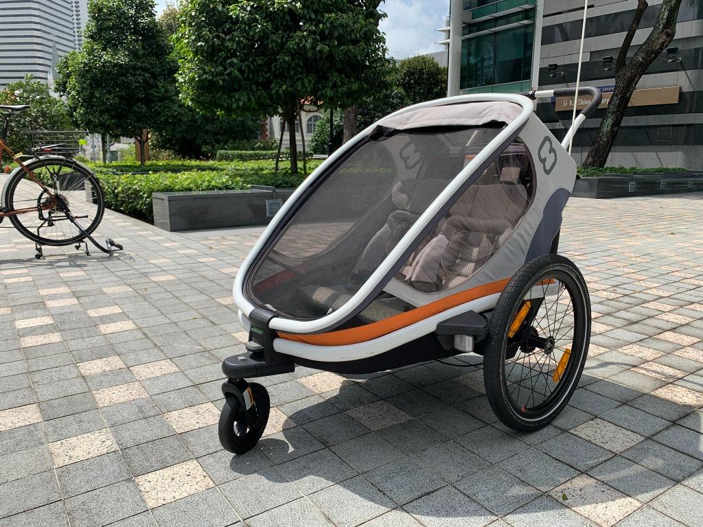 Hamax Outback Double Bicycle Trailer, Sports Equipment, Bicycles ...