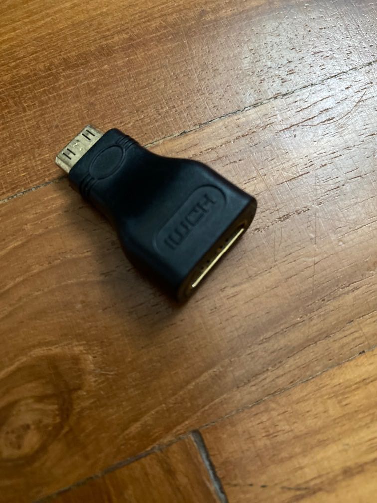 HDMI adapter (normal size to mini size), Computers & Tech, Parts ...
