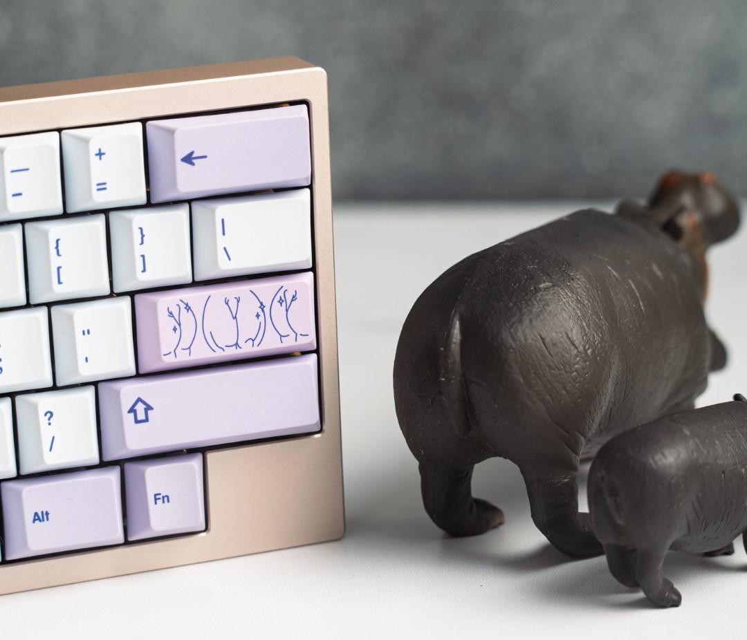 Hippo PBT Keycaps [Group Order], Computers & Tech, Parts & Accessories ...