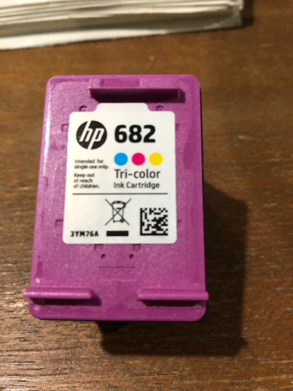 HP 682 colored printer ink EMPTY cartridge, Computers & Tech, Printers ...