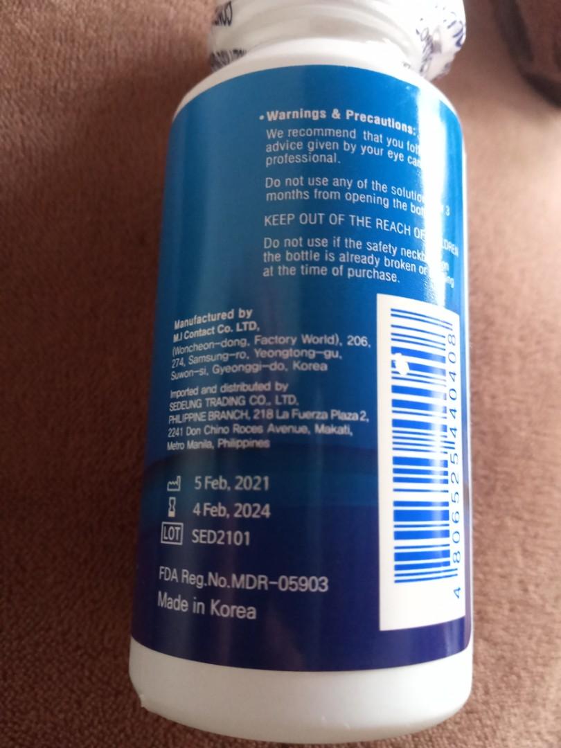 Iclear contact lens solution, Beauty & Personal Care, Vision Care on ...