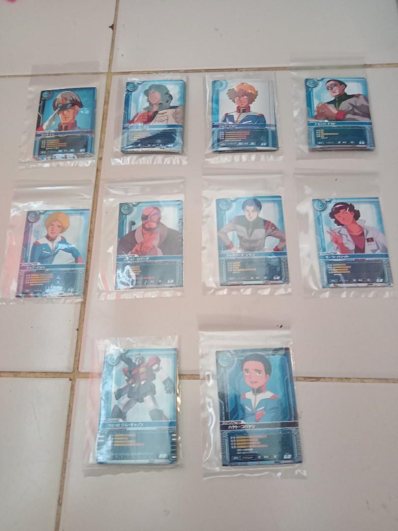 IX. Gundam Pilot Cards 10pcs Set, Hobbies & Toys, Memorabilia ...