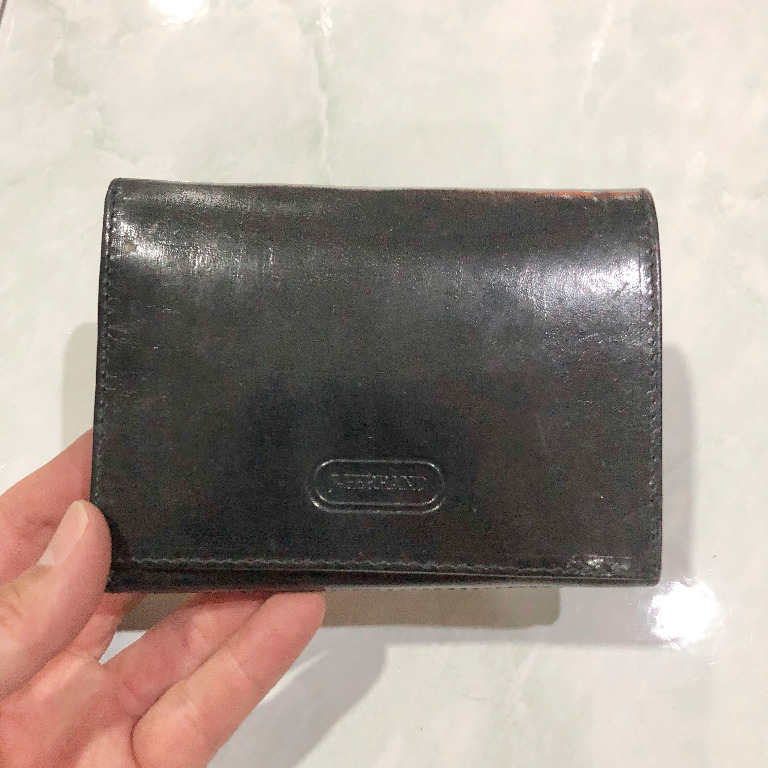 Jacques Ferrand Black Genuine Leather Wallet Mens, Men's Fashion ...