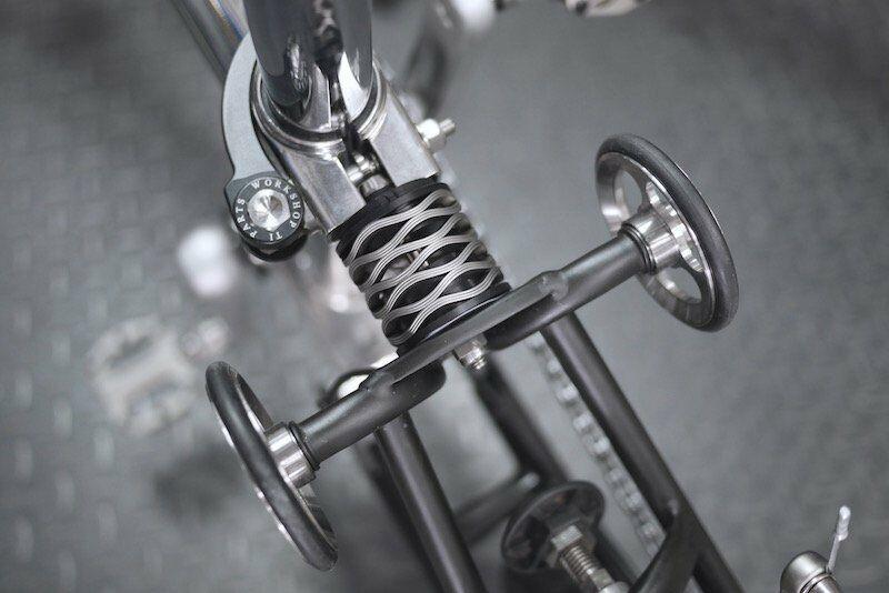 Japan Matumura Kohki Scrowave Springs Suspension for Brompton( Hard ...