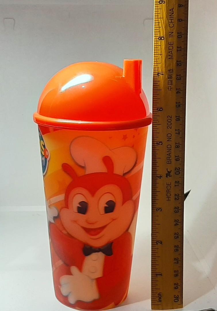 Jollibee Kids Party Collectible Plastic Tumbler Cup With Cover ...
