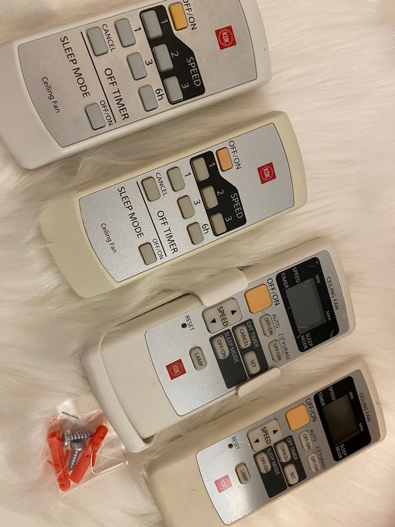 KDK Ceiling fan controller, TV & Home Appliances, Other Home Appliances ...