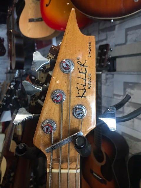 KILLER Dagger Bass Guitar. Made in Japan, Hobbies & Toys, Music & Media ...