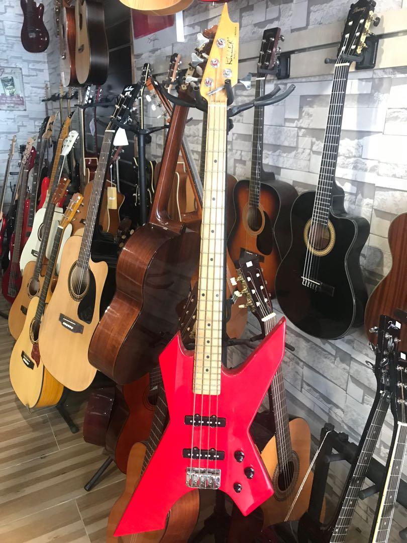KILLER Dagger Bass Guitar. Made in Japan, Hobbies & Toys, Music & Media ...