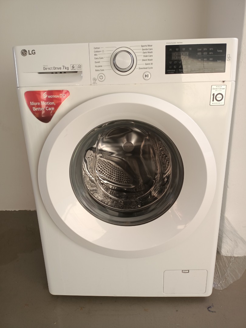 LG 7KG Drive direct Front loader, TV & Home Appliances, Washing ...