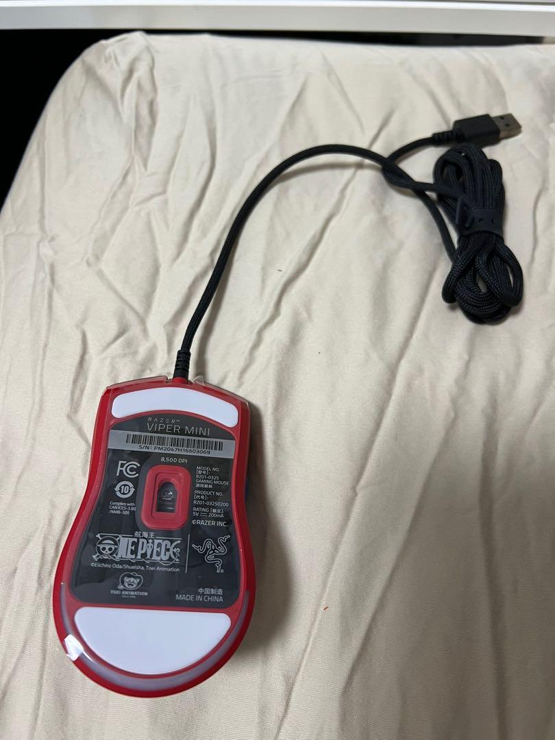 LIMITED EDITION: One Piece x Razer Viper Mini mouse, Computers & Tech ...