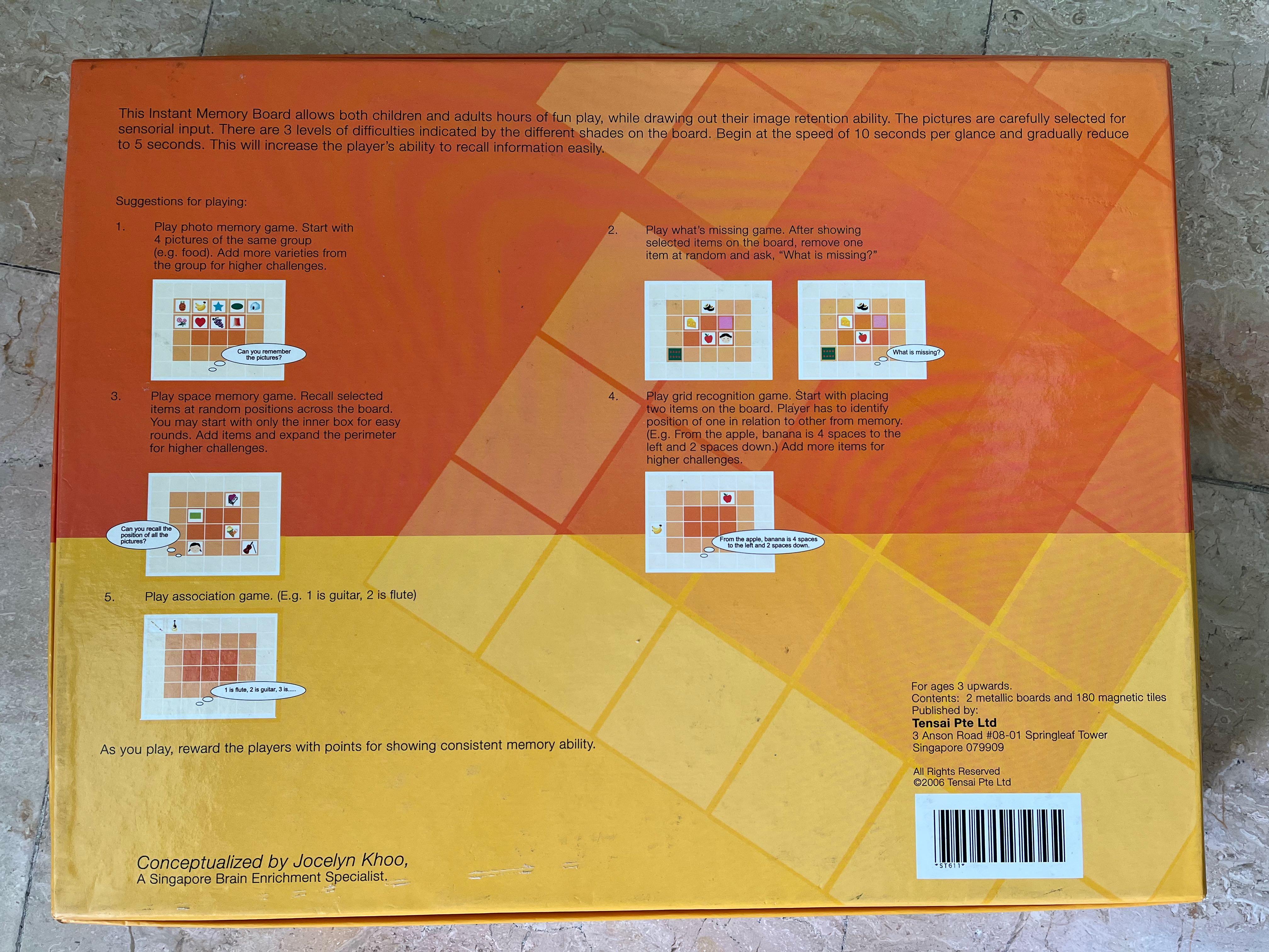 Linking memory board, Hobbies & Toys, Toys & Games on Carousell