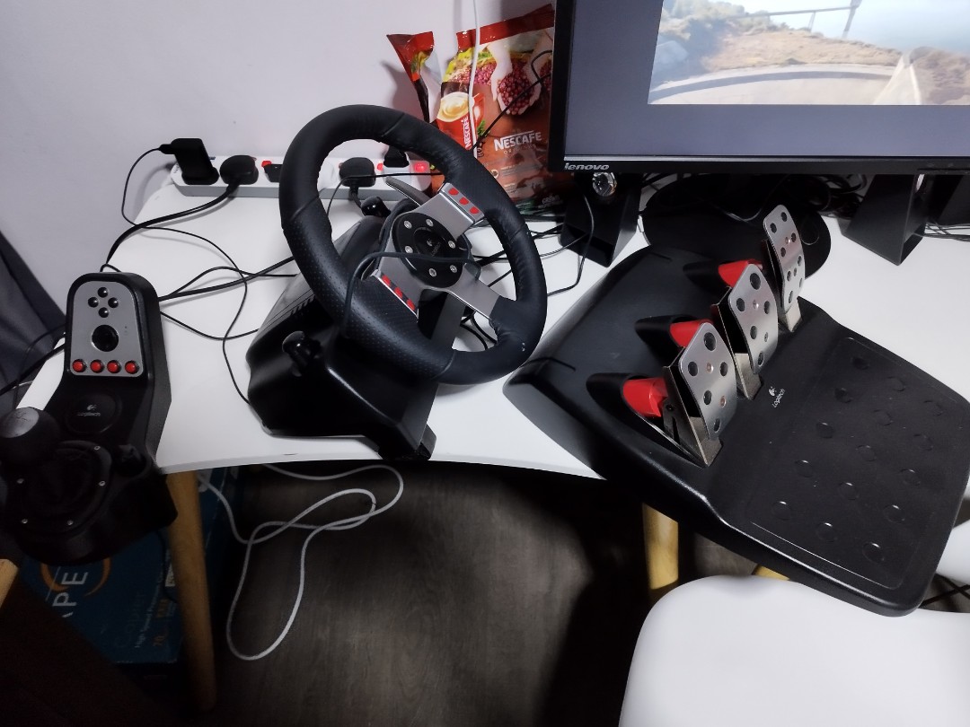 Logitech G27, Video Gaming, Gaming Accessories, Controllers on Carousell