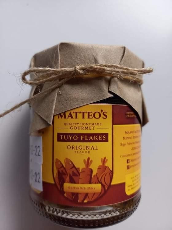 Matteo's kitchen Gourmet Tuyo flakes in Olive oil and Gourmet tinapa in ...