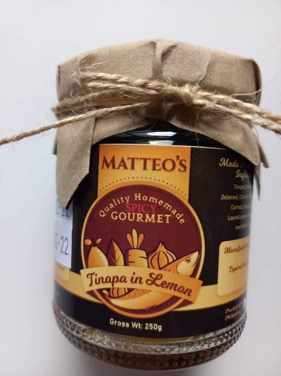 Matteo's kitchen Gourmet Tuyo flakes in Olive oil and Gourmet tinapa in ...