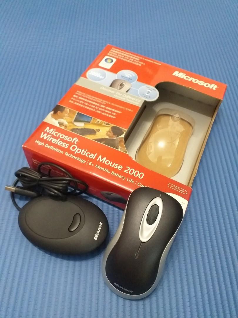 Microsoft Wireless Optical Mouse 2000, Computers & Tech, Parts ...
