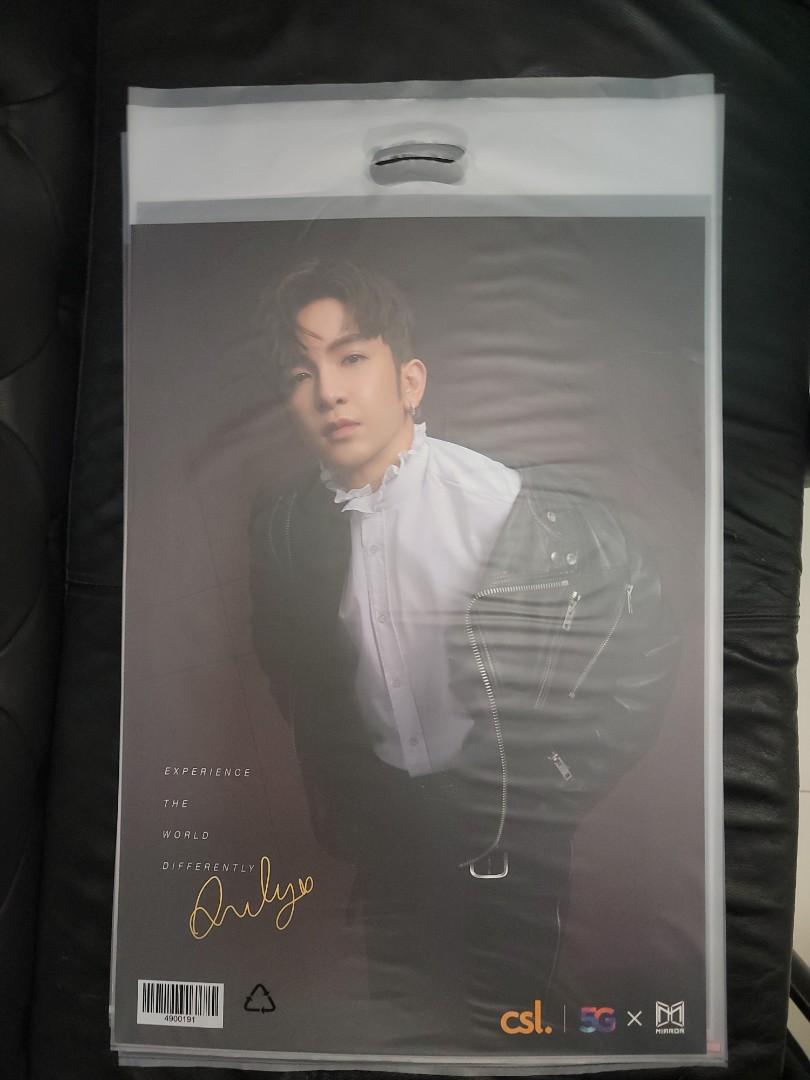 Mirror x csl poster 簽名海報 連袋 Anson lo Edan 姜濤 Anson Kong Alton Wong, 興趣及遊戲, 收藏品及紀念品, 明星周邊 - Carousell