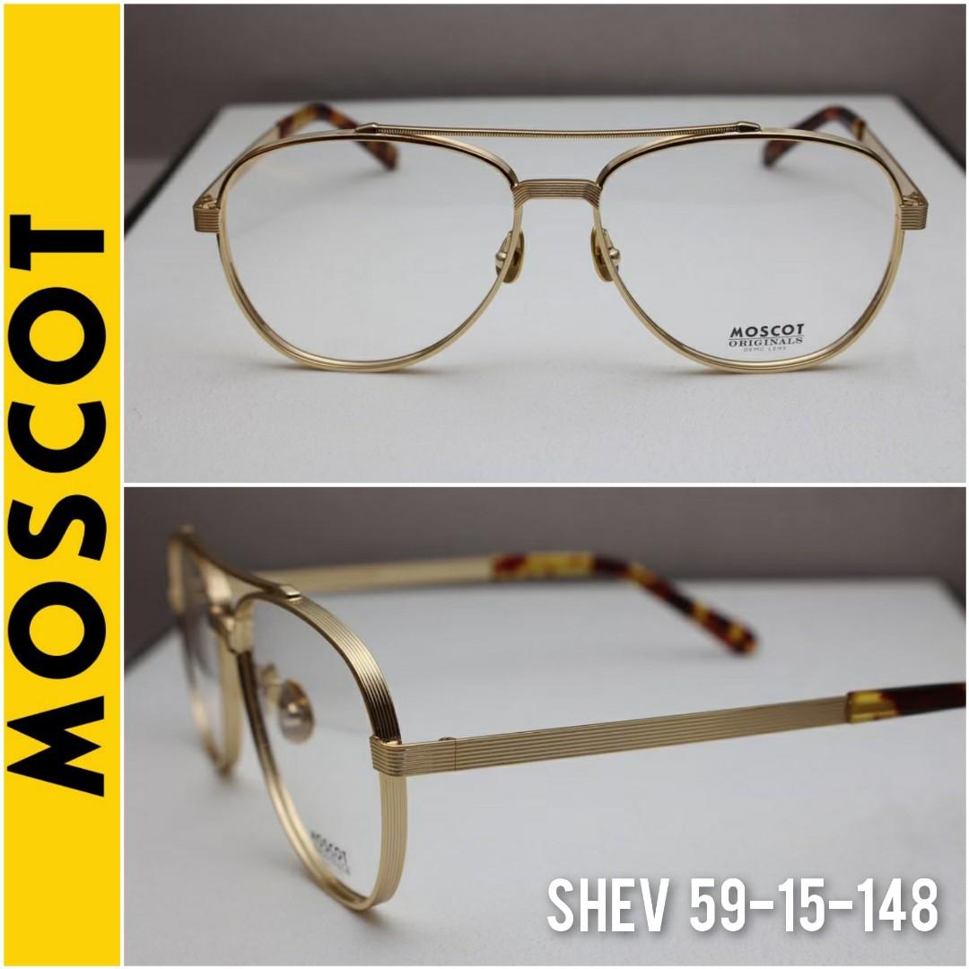 Moscot aviator optical frame specs shev, Men's Fashion, Watches ...