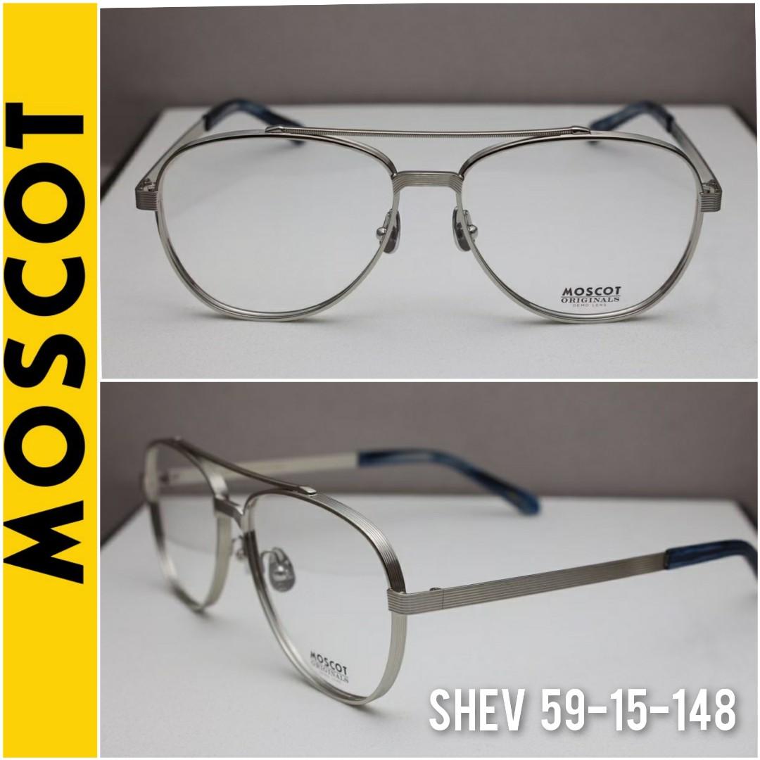 Moscot aviator optical frame specs shev, Men's Fashion, Watches ...