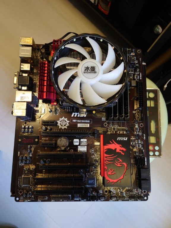 售Msi h87 g43 gaming 連i7cpu,32g ram ,560ti, 電腦＆科技, 桌上電腦 - Carousell