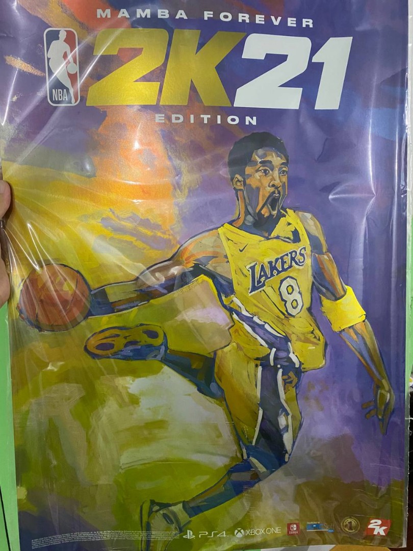 Nba 2k poster, Hobbies & Toys, Memorabilia & Collectibles, Vintage ...