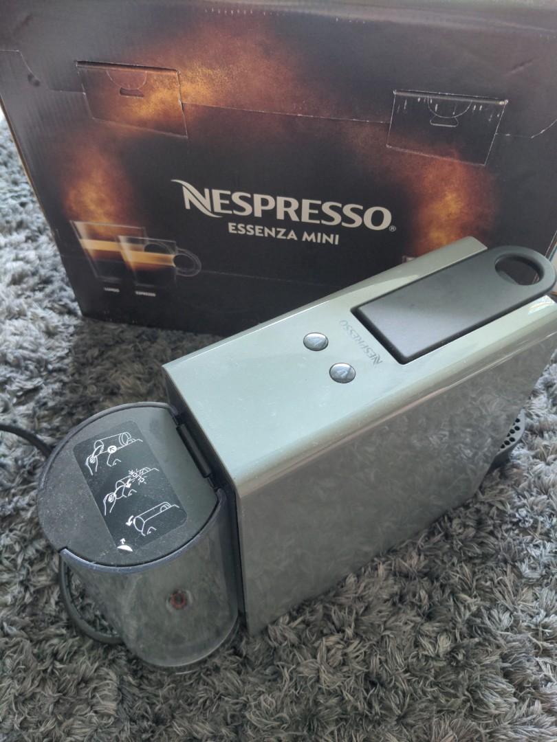 Nespresso essenza mini (olive green), TV & Home Appliances, Kitchen ...