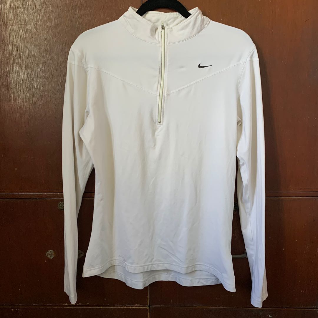 Nike dri fit long sleeves fitted top / rash guard, Men's Fashion ...