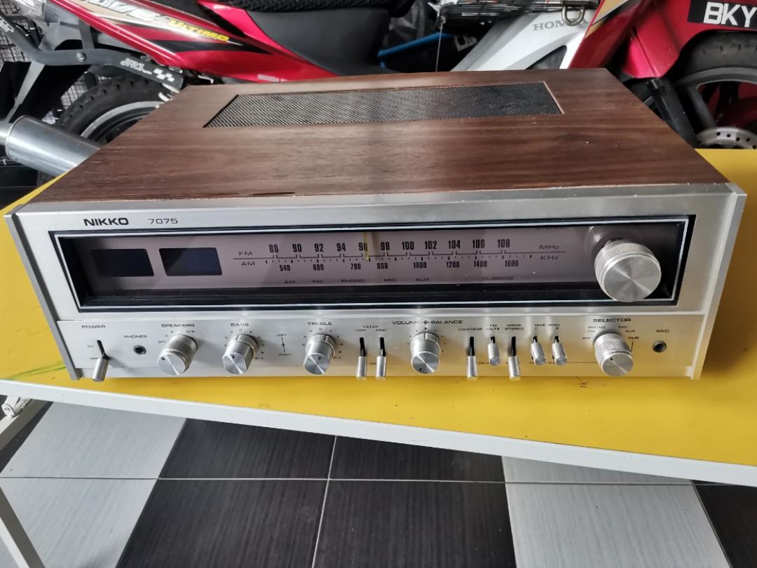 Nikko 7075 amplifier, Audio, Soundbars, Speakers & Amplifiers on Carousell