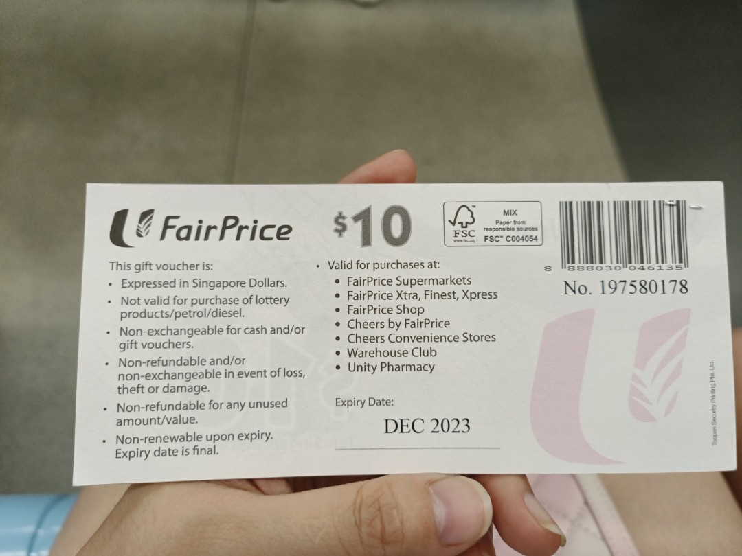 ntuc voucher, Tickets & Vouchers, Vouchers on Carousell