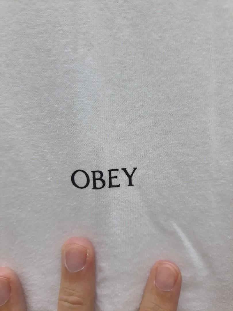 Obey Riot Cop Peace Shield Tee, Men's Fashion, Tops & Sets, Tshirts ...