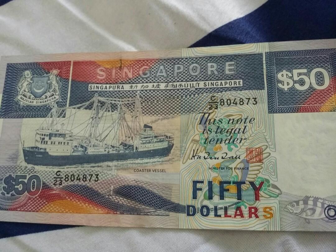 Old 50 note, Hobbies & Toys, Memorabilia & Collectibles, Currency on ...
