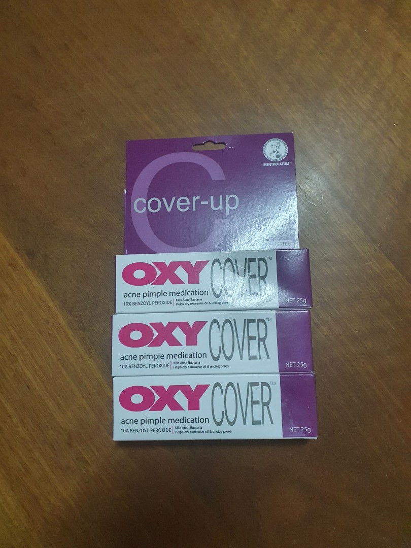 Oxy Cover, Beauty & Personal Care, Face, Face Care on Carousell