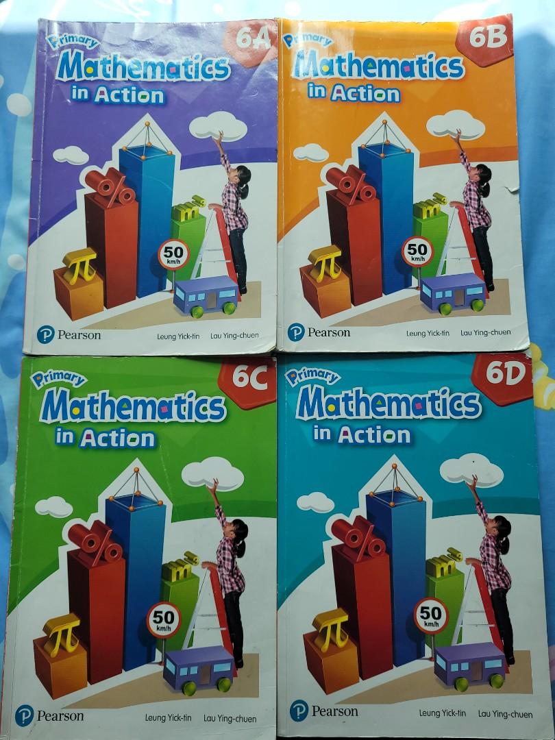 Pearson Primary Mathematics in action 6A, 6B, 6C and 6D, 興趣及遊戲, 書本 & 文具 ...