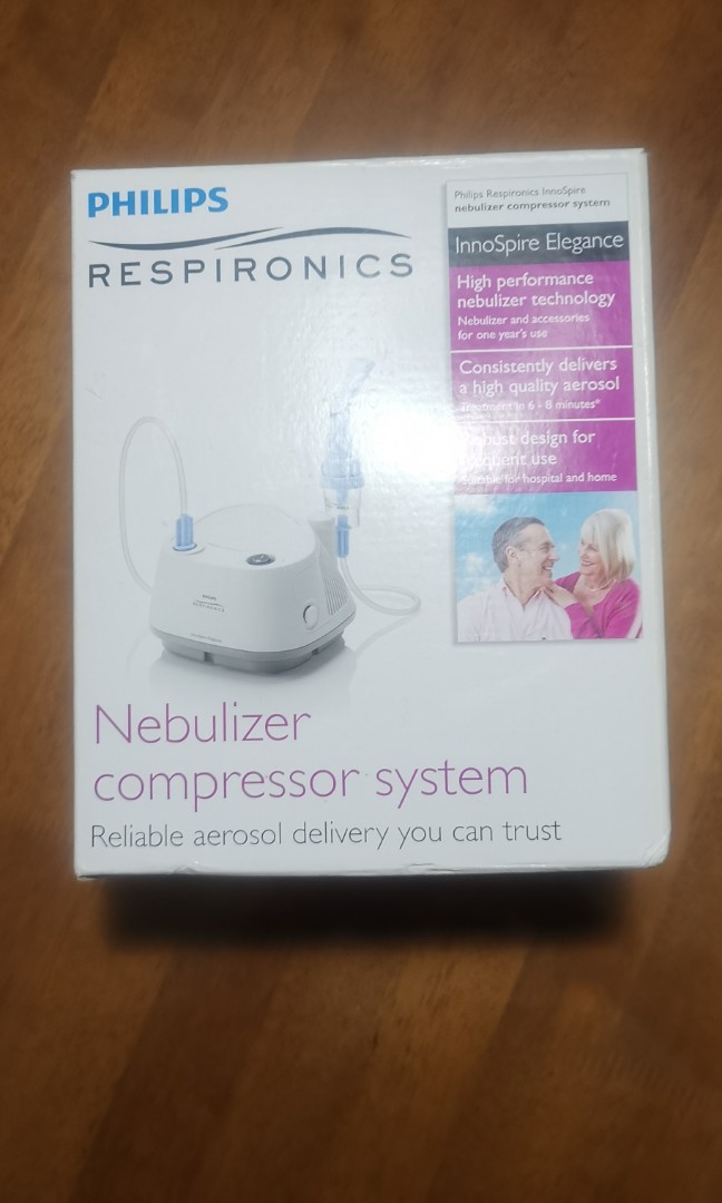 PHILIPS RESPIRONICS Nebulizer Compressor System, Health & Nutrition ...