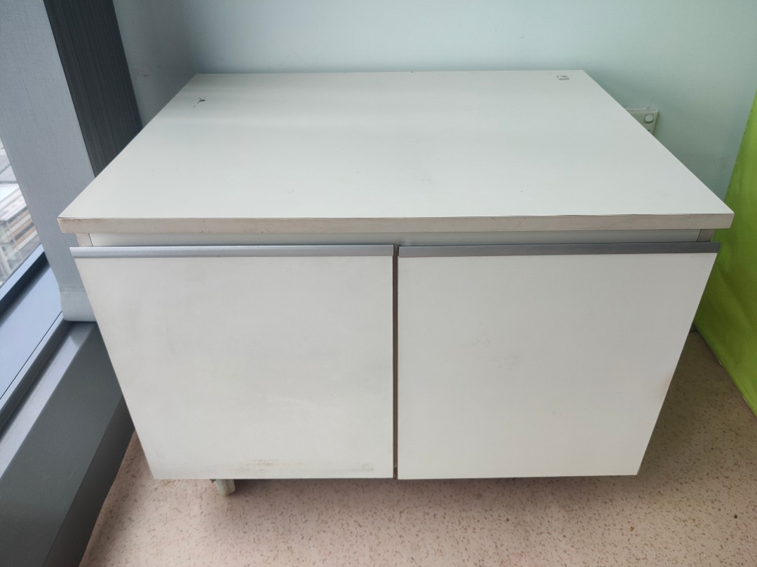 Photocopier Large printer stand / cabinet / console with wheels ...