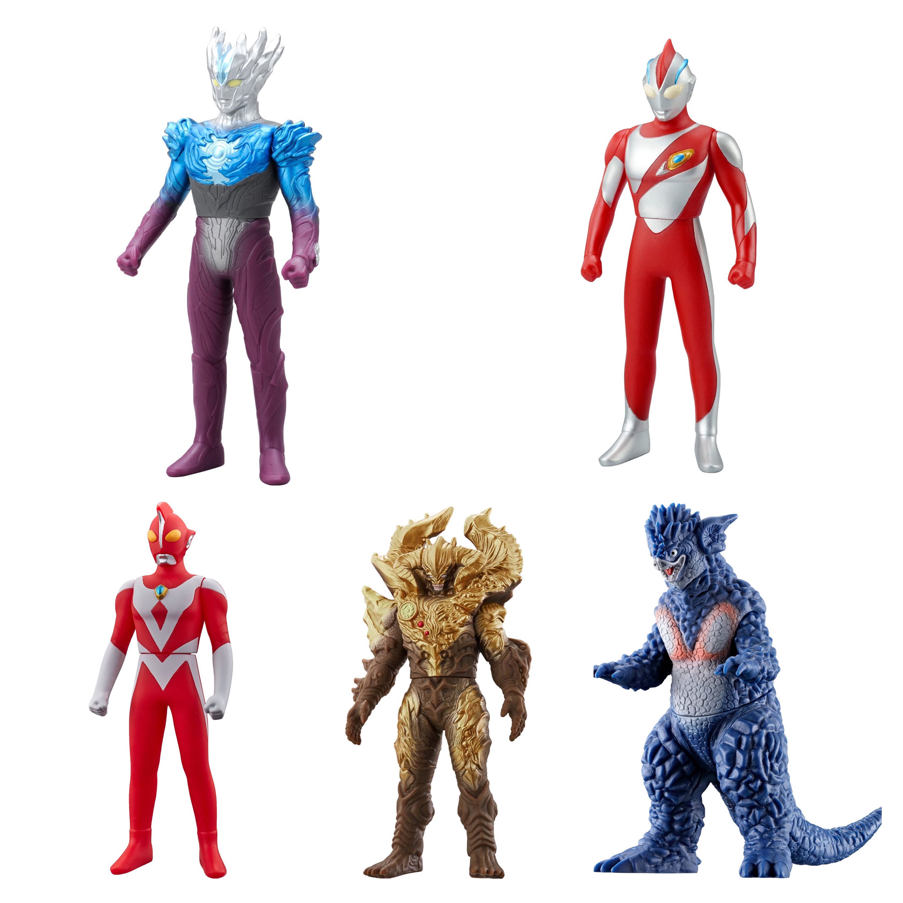 PO: Ultraman Ultra Hero Series Ultra Monster Series Sofubi, Hobbies ...
