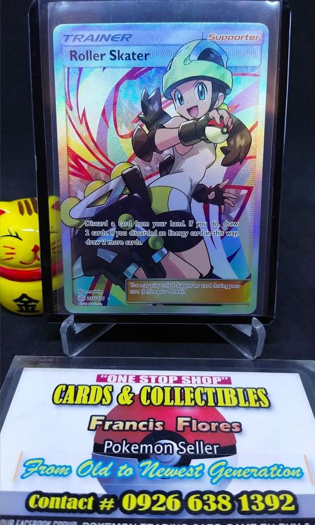 Pokemon Card - ROLLER SKATER #235 - FULL ART (SUN & MOON: COSMIC ...