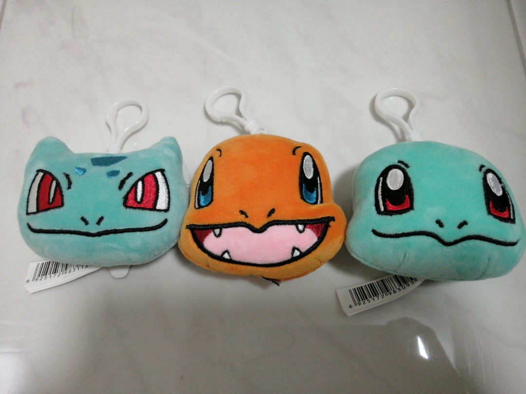 Pokemon plush keychain, Hobbies & Toys, Toys & Games on Carousell
