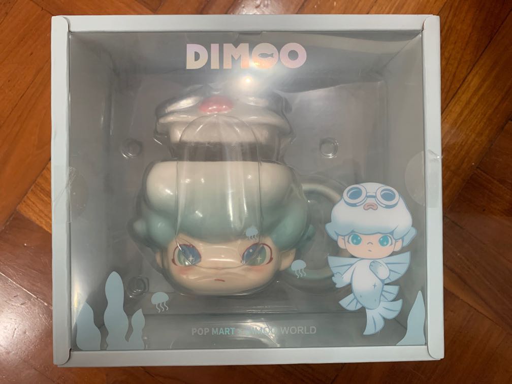 (限量) Pop mart popmart 泡泡瑪特 Dimoo Flying fish 杯, 興趣及遊戲, 玩具 & 遊戲類 - Carousell
