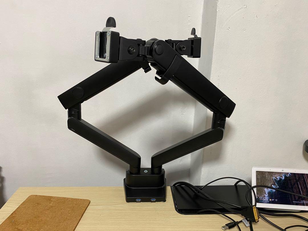 Prism arc stealth dual monitor arm, Computers & Tech, Parts ...