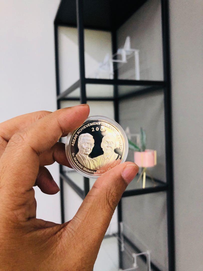 Rare and limited mint /499 LKY & Mahathir Coin, Hobbies & Toys ...