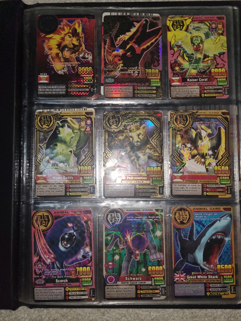 rare animal kaiser cards, Hobbies & Toys, Toys & Games on Carousell