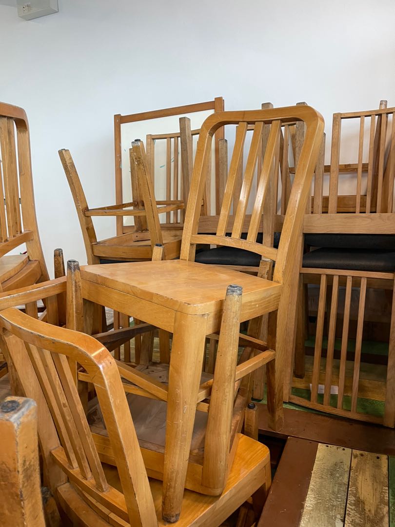 Regular wooden chairs, Furniture & Home Living, Furniture, Chairs on ...