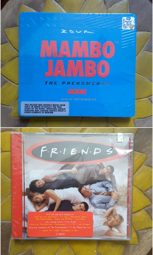 Sealed CD Mambo Jambo Zouk The Phenomenon 2007 FRIENDS Soundtrack ...