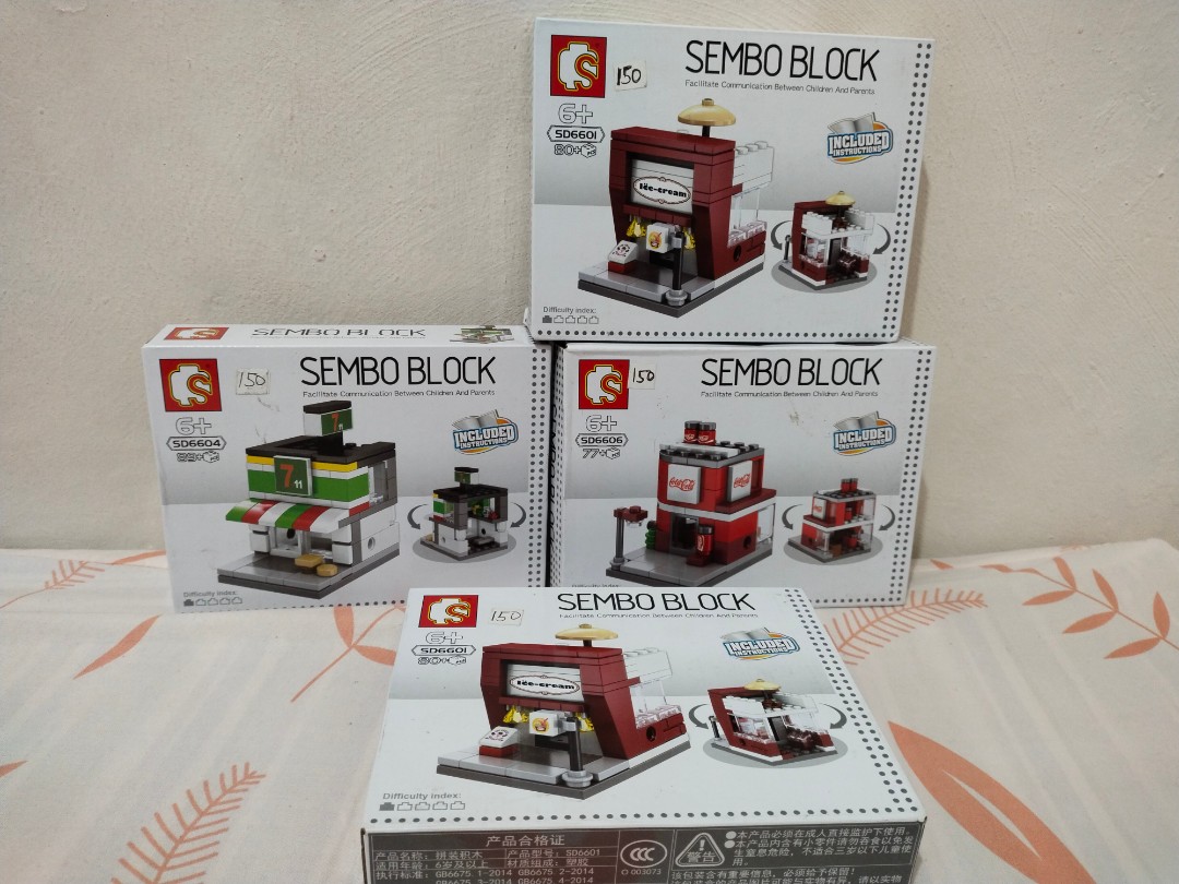 Sembo Blocks Restaurant, Hobbies & Toys, Toys & Games on Carousell
