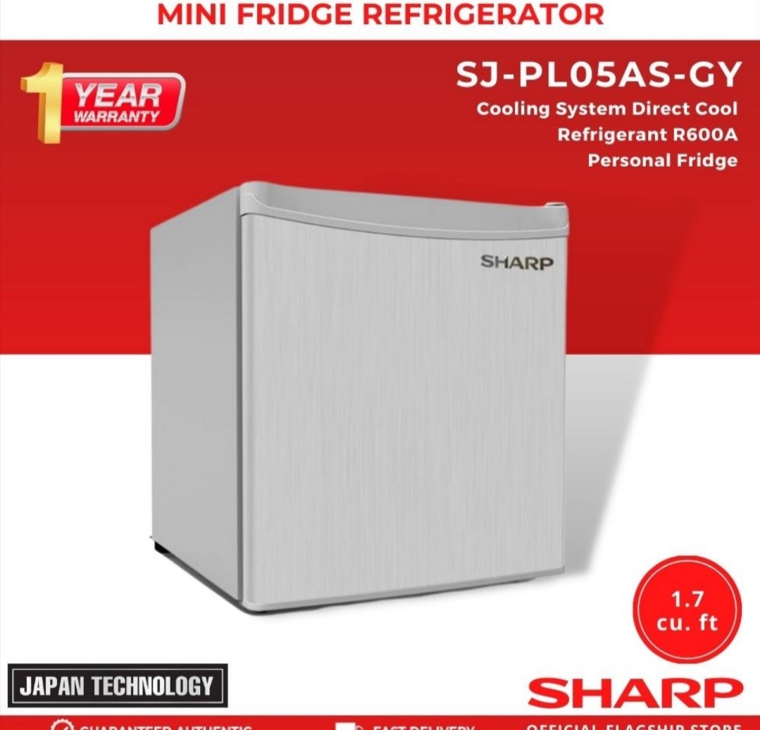 Sharp personal refrigerator, TV & Home Appliances, Kitchen Appliances ...